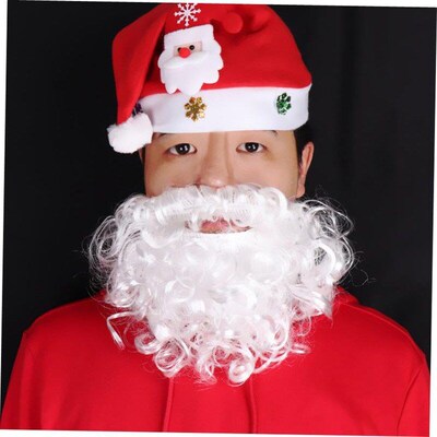 christmas decoration Santa beard PROM costume 圣诞老人胡子