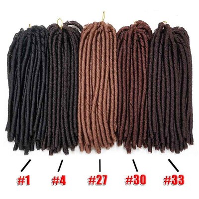 African soft dread locks braid hair crochet braids softdread