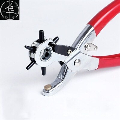 Household Leather Belt Hole Punch Plier Eyelet Puncher