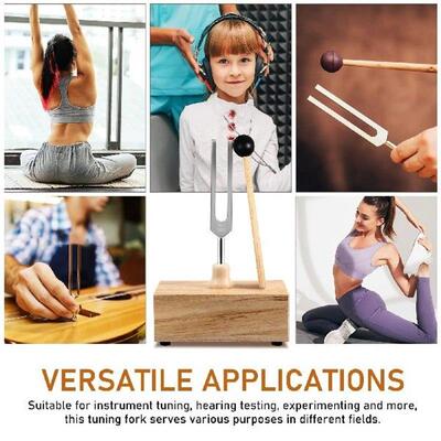 Aluminum Alloy 528Hz Tuning Fork Yoga Sound Instruments