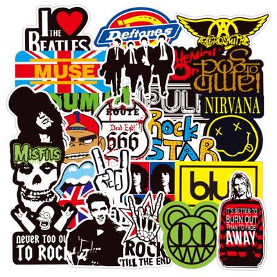 100pcsRockMusiBandGr