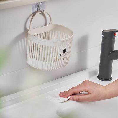 Kitchen Scallion Ginger Garlic Storage Basket, Bathroom Hang