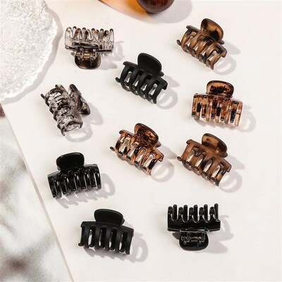 20 Pcs Butterfly Hair Claw Clips for Girls WomenLeopard Smal