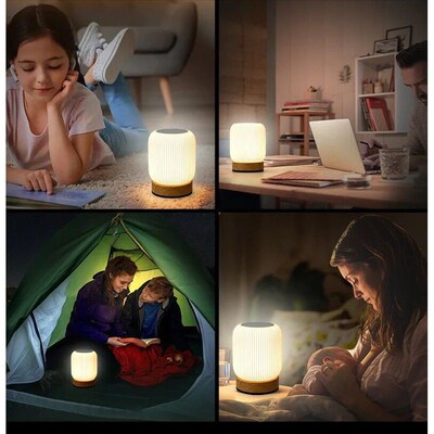 Night Light Touch Lamp for Bedrooms Living Room Portable Dim