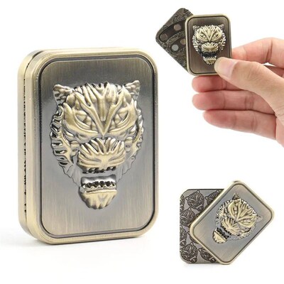 Magnetic Push Slider Adult Metal EDC Fidget Toys Autism Sens