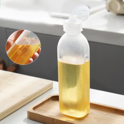 Plastic Seasoning Scream Oil Bottle Without Hanging Oil Cont
