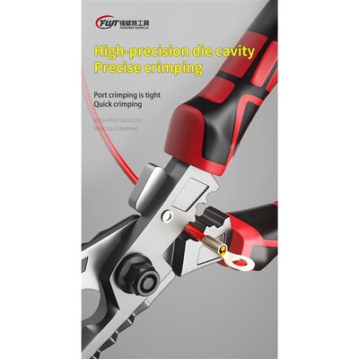 Multi-Functional Electrician Scissors, Crimping Wire Cutting