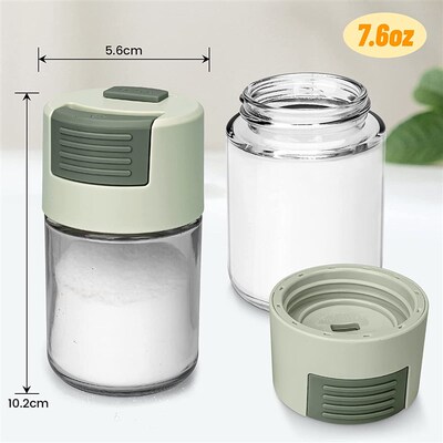 Salt & Pepper Shakers Precise Quantitative Seasoning Bottle