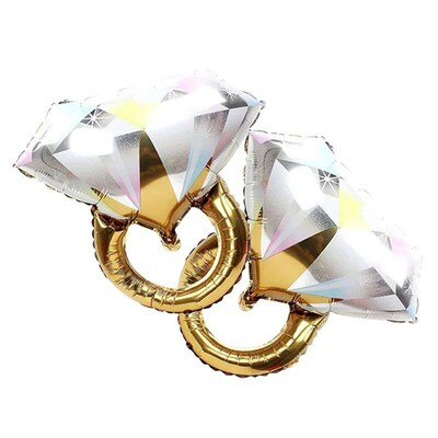Diamond Ring Balloon Helium Foil Balloons Valentines Day Pa