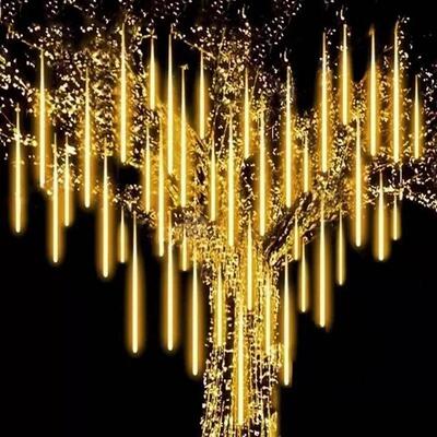 Christmas Meteor Shower Rain Lights Falling Raindrop Light