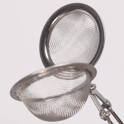 Tea Ball Infuser Filter Diffuser Stainless Steel Chain Handl