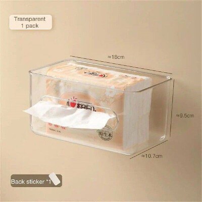 1~10PCS Adhesive Napkin Holder Household Perforation-free