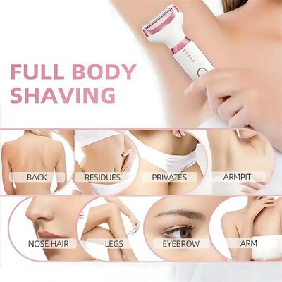 Women Epilator Trimmer Electric Lady Shaver Groin Armpit Arm
