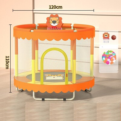 120cm Diameter Children Trampoline Indoor baby Jumping
