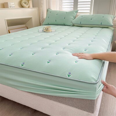 Type A Washed tton Matress Type Quilted Matress ver Fully En