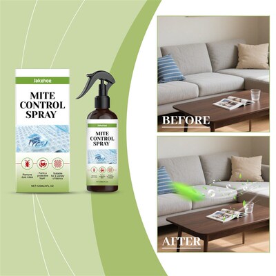 JAKEHOE Mite-Removing Spray - Quick Evaporation, No Residue,