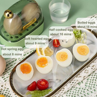 120W 220V Electric Egg Boiler Poacher Automatic Power Off Mi