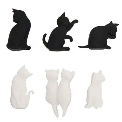 Heat-resistant Tea Bag Clips Tea Bag Holders Set of 6 Cute