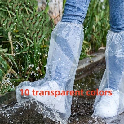 10/20/30pc Rainy dipoable hoe ver, tranparent platic outdoor
