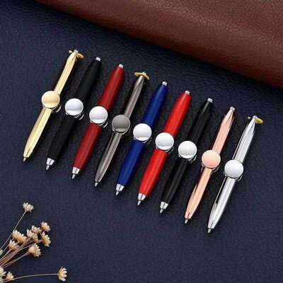 Fdget Spnner Pen Fun Creatve Mult-Functon LED Rotate De