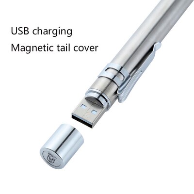 Medical Led Flashlight Pen Light USB Rechargeable Torch Flas