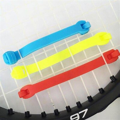 Tennis Racket Dampener Long Buckle Type Silicone Racket