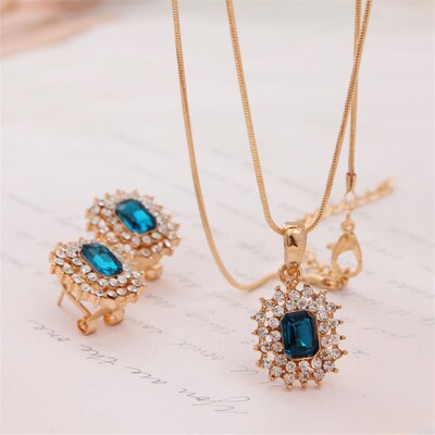 Hesiod Women Austrian Crystal Luxury Alloy Rhinestone Jewelr
