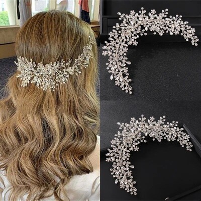 Crystal Rhinestone Bridal Wedding Headbands Tiaras Hairbands