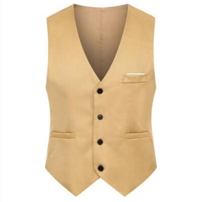 Big Foot Fashion Vest Slim Casual Vest Mens Figure Availabl