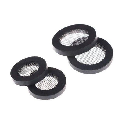 10X 20/25MM Rubber Gasket with Net Shower Head Filter