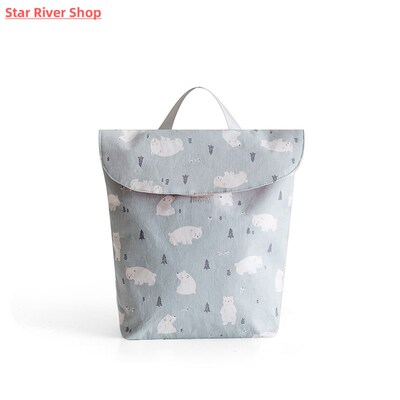 Baby Diaper Bags Maternity Bag Waterproof Wet Cloth Diaper B
