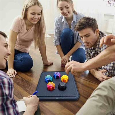 Colours Gonggi Jack Stone Pebbles Set Game Friends Party Boa