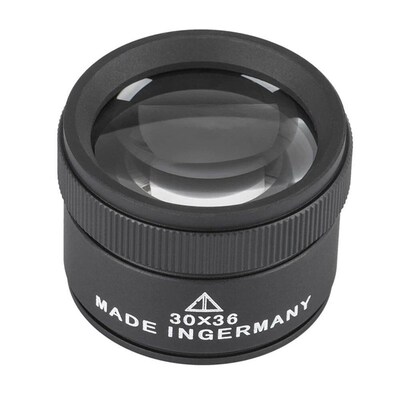 3/5/10/30X Magnifying Glass K9 Optical Lens Monocle Magnifie