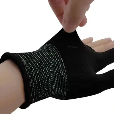 Upgrade 2PCS Finger Thumb Sleeve Gloves For Gamer Non-scratc