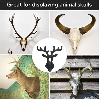 6pcs Mount Skull Hanger for Hanging and Mounting Taxidermy D