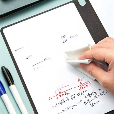 A5 Reusable Whiteboard Notebook Set With Whiteboard Pen Eras
