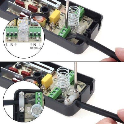 220V Foot Dimmer Switch Foot Operated LED Dimmer Switch