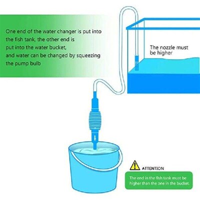 Aquariums Water Changer Gravel & Sand Cleaner Hoses Kits