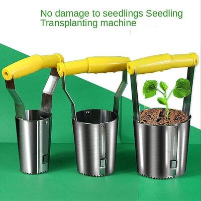 Gardening Agricultural Seedling Tube Transplanter Garden Han