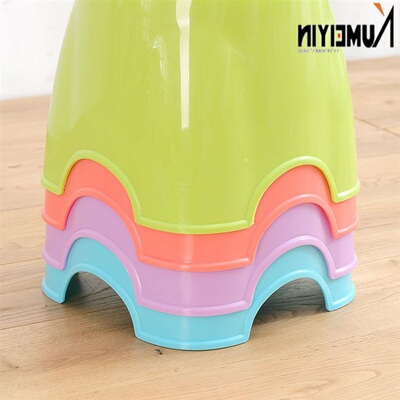 T a clearance to thicken the sturdy children round stool