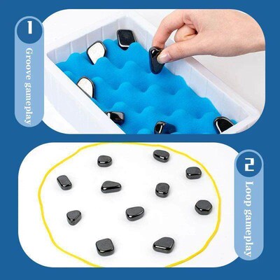 Magnet Chess Battle Set Magnetic Effect Educational Game Po