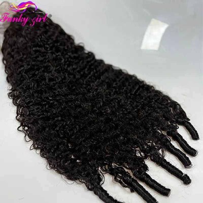 12A?Burmese Curly Human Hair Wigs Brazilian Pixie Curls HD
