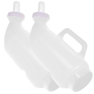 2 Sets Horizontal Milk Calves Pet Feeder Baby Breastfeeding