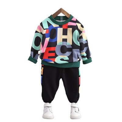New Spring Autumn Baby Girl Clothes Boys Outfits Children Ca