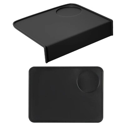 Coffee Tamper Mat Tamping Rest Holder Corner Edge Pad Office