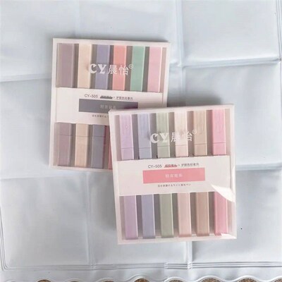 6pcs/set Highlighter Pens Kawaii Candy Color Manga Markers M