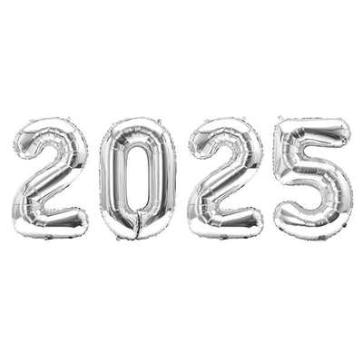 30th 40th 50th 60th birthday decorations Number Balloons