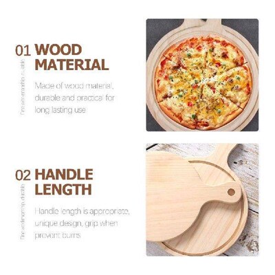 Breadboard Cheese Pizza Peel Fruit Tray Meat Chopping