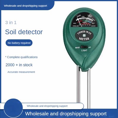 OUPPE 3 in 1 Ph Meter Temperature Humidity Instruments Measu
