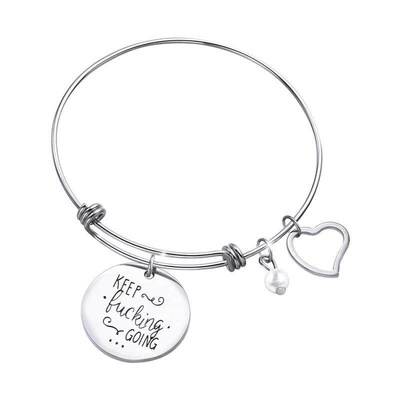 keepfuckinggoing titanium steel classic push-pull brlet